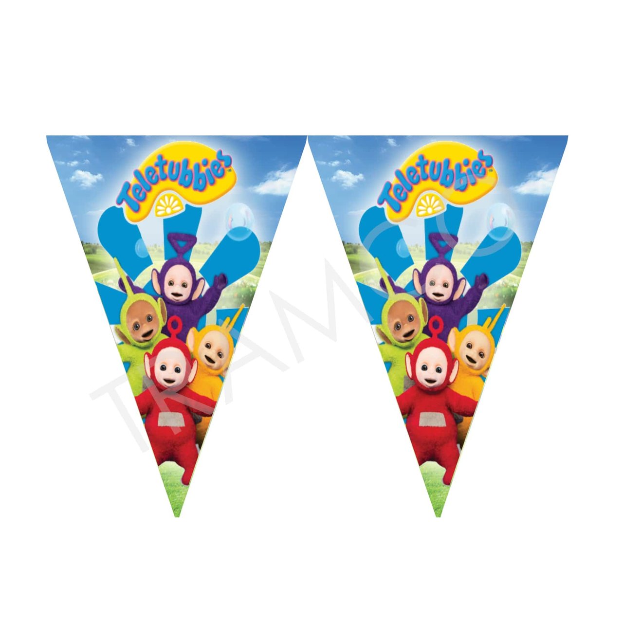 Teletubbies -Flag Banner - birthdayandmore-lb.com